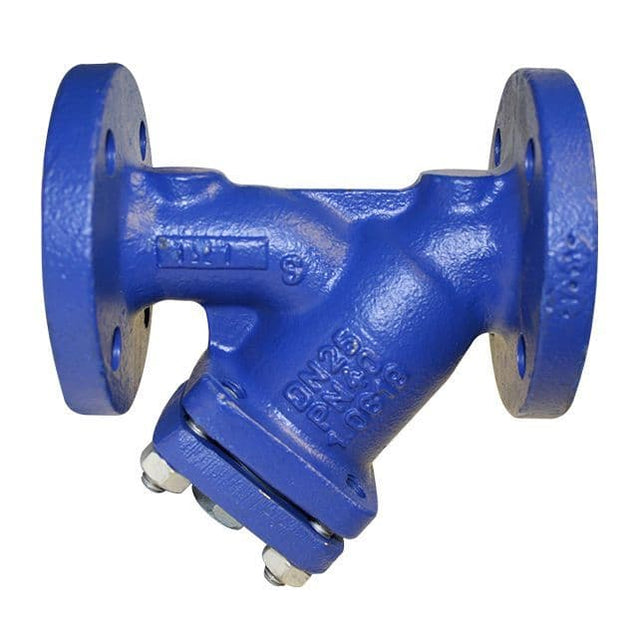Cast Steel Y Strainer - Flanged PN40 Stainless Steel Screen
