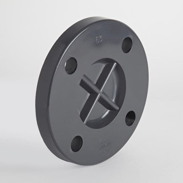 PVC Blank Flange PN10/16 BS4504 - Metric Pressure Pipe Seal